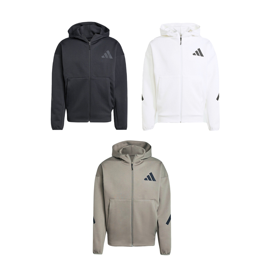 【ADIDAS】愛迪達 M Z.N.E. FZ 休閒 男裝 連帽 外套 -JE7538 JF2443 JD9600 | 蝦皮購物
