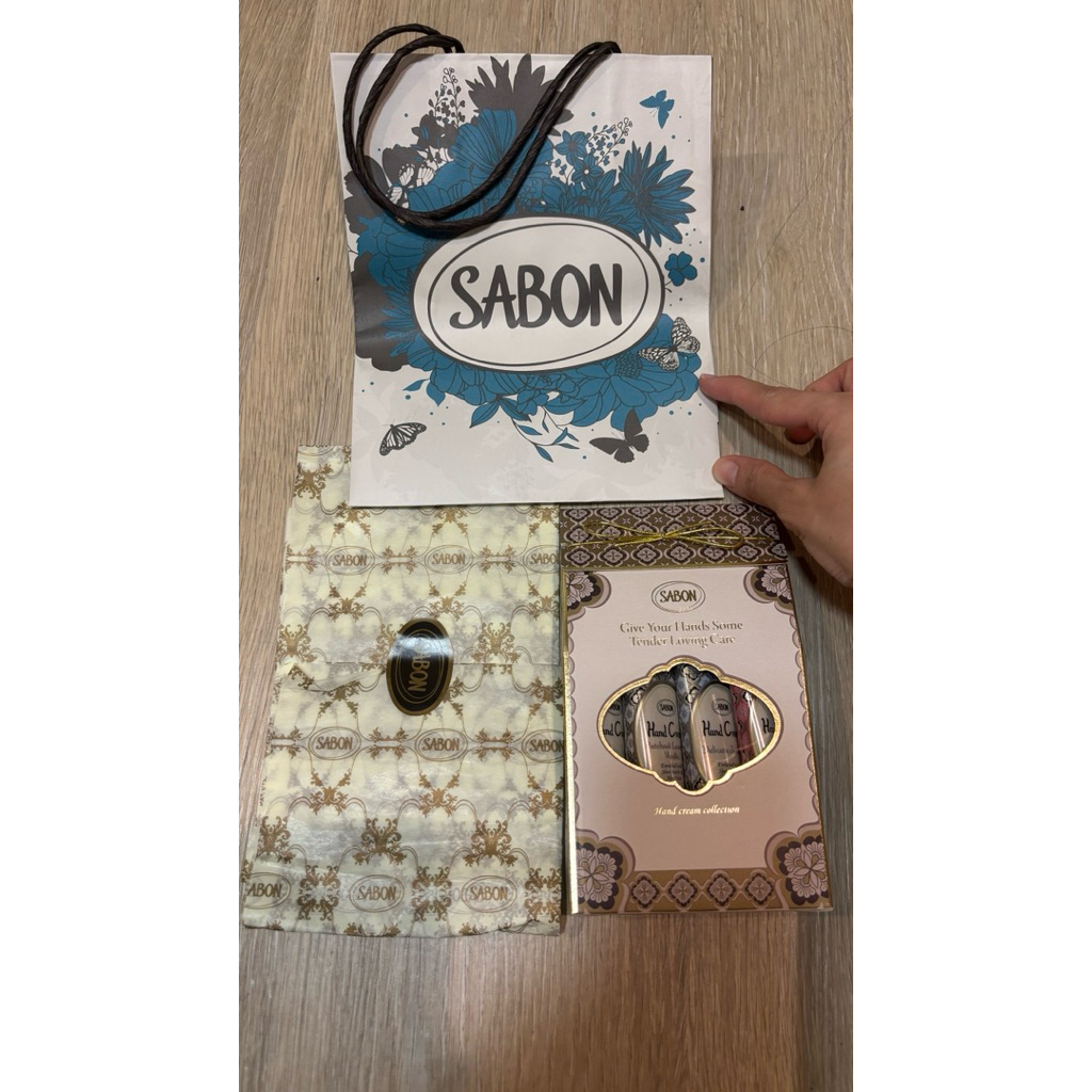 Sabon 經典暢銷護手霜禮盒 白茶、茉莉花、sabon經典、以色列綠玫瑰護手霜30ml | 蝦皮購物