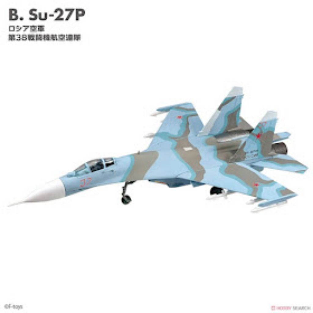 ^.^飛行屋(全新品)F-toys盒玩 蘇愷Su-27/Su-30戰鬥機 Vol.42/零售(B款)俄羅斯空軍SU-27 | 蝦皮購物
