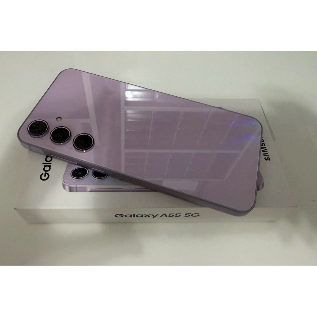 Samsung A55 5G 雪沙紫 8G/128G | 蝦皮購物