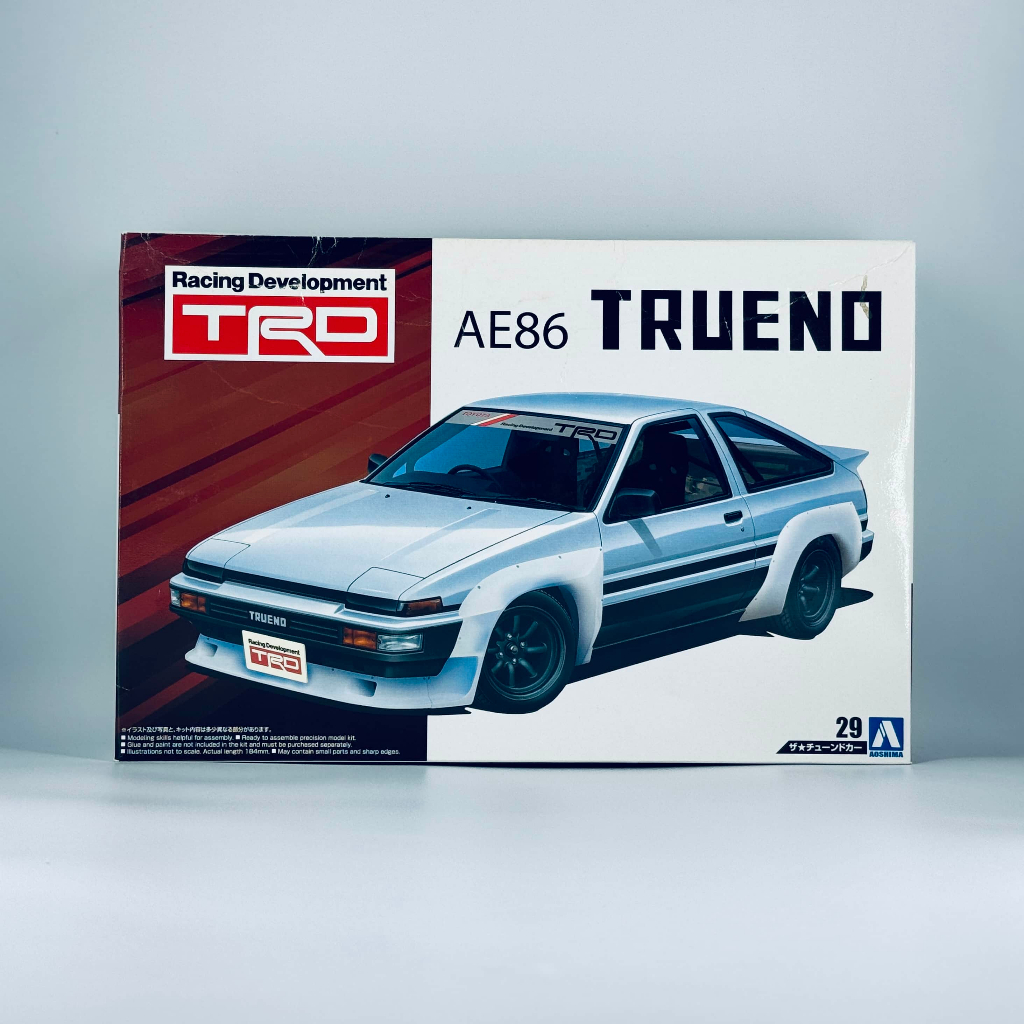 🇯🇵吼皮玩具🇯🇵 絕版 AOSHIMA TRD AE86 TRUENO 1/24 TOYOTA 汽車 組裝 模型 老物 | 蝦皮購物