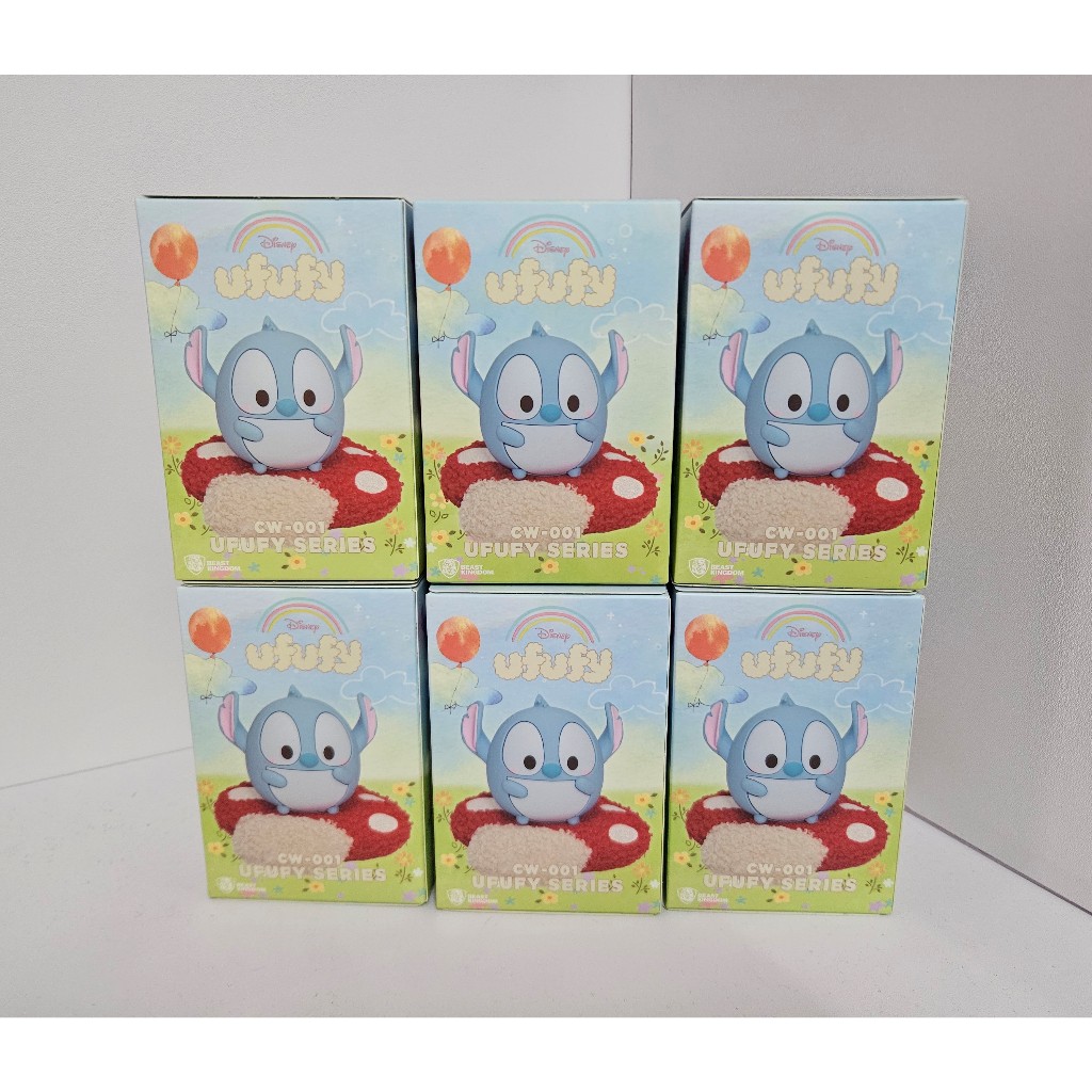 野獸國 CW-001 Ufufy 迪士尼 圓滾滾系列 6入盲盒套組 | 蝦皮購物