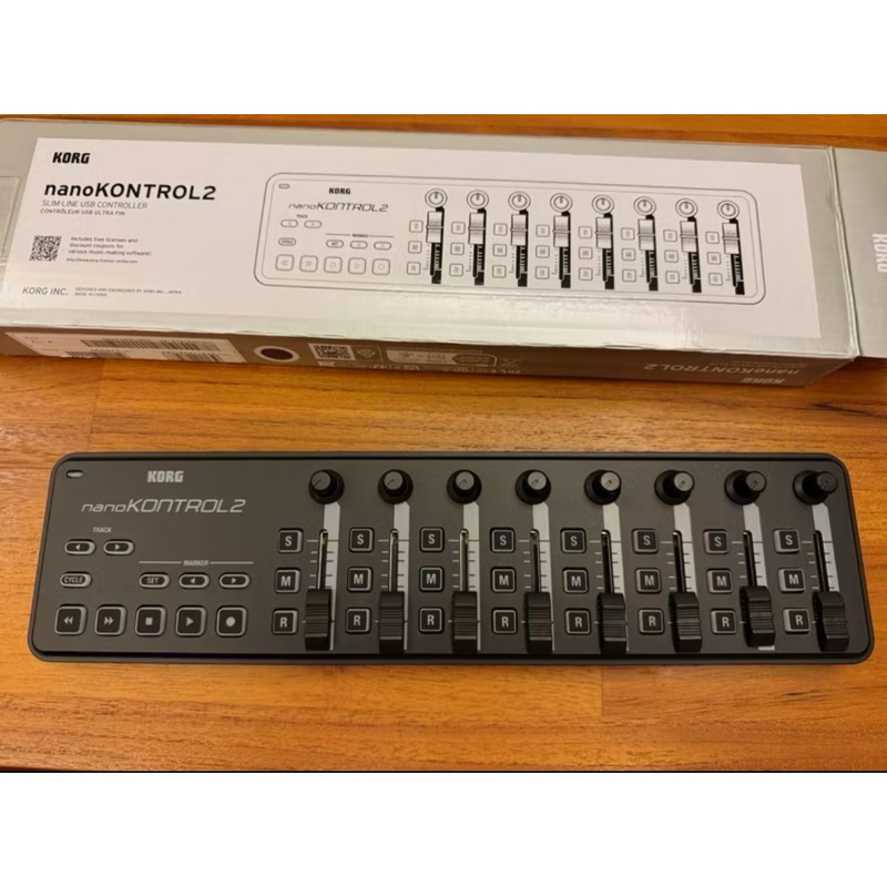 KORG nanoKONTROL2 MIDI 控制器 黑 | 蝦皮購物
