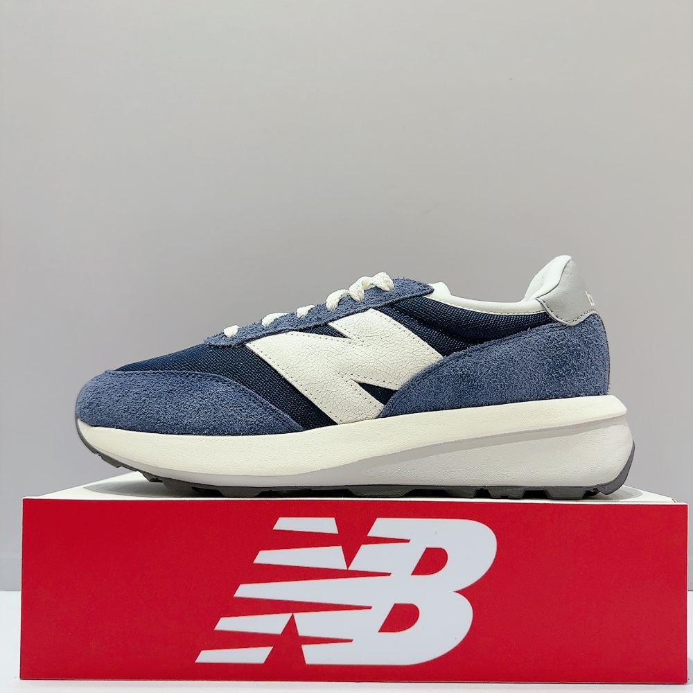 New Balance NB 370 男女款 藍色 麂皮 D楦 舒適 流行 復古 運動 情侶鞋 休閒鞋 U370AG | 蝦皮購物
