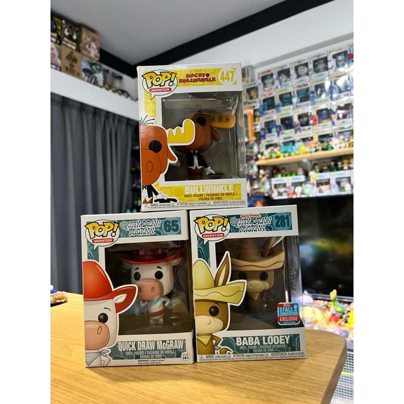Funko Hanna Barbera baba looey bullwinkle | 蝦皮購物