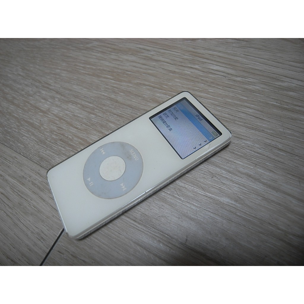 二手 Apple 蘋果 iPod A1137 iPod nano MP3 MP4 音樂 隨身聽 1G | 蝦皮購物