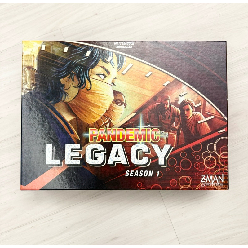 Pandemic Legacy: Season 1瘟疫危機-傳承英文版Pandemic Legacy 收藏品 桌遊 | 蝦皮購物