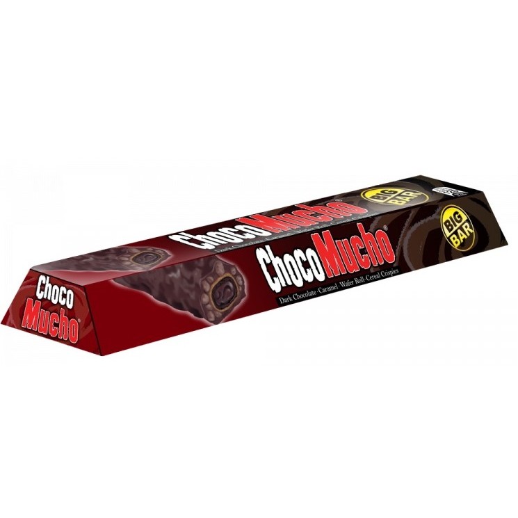 CHOCOMUCHO Caramel Wafer Roll BIG BAR DarkChoco_125g | 蝦皮購物