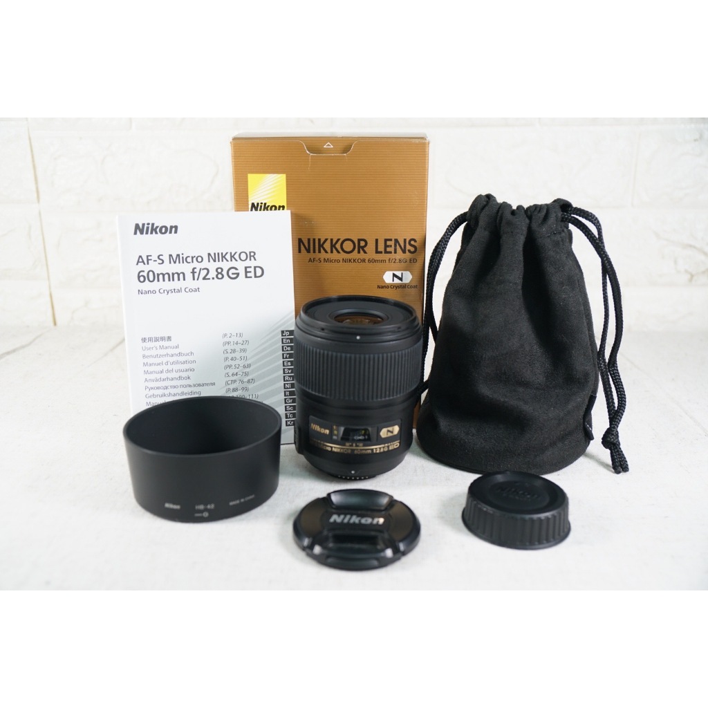 Nikon AF-S Micro NIKKOR 60mm F2.8G ED 微距鏡頭 | 蝦皮購物