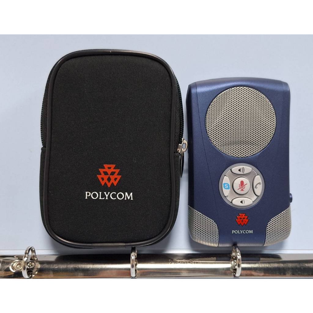 二手 POLYCOM Communicator C100S 會議麥克風揚聲器 ( 可LINE通話使用 ) | 蝦皮購物