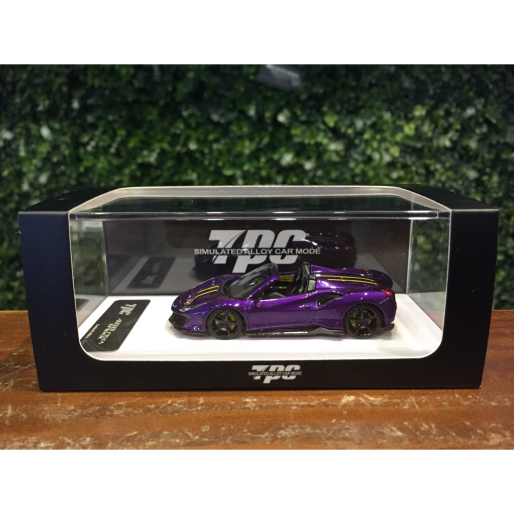 1/64 TPC Novitec Ferrari 488 Pista Spider HK Purple【MGM】 | 蝦皮購物