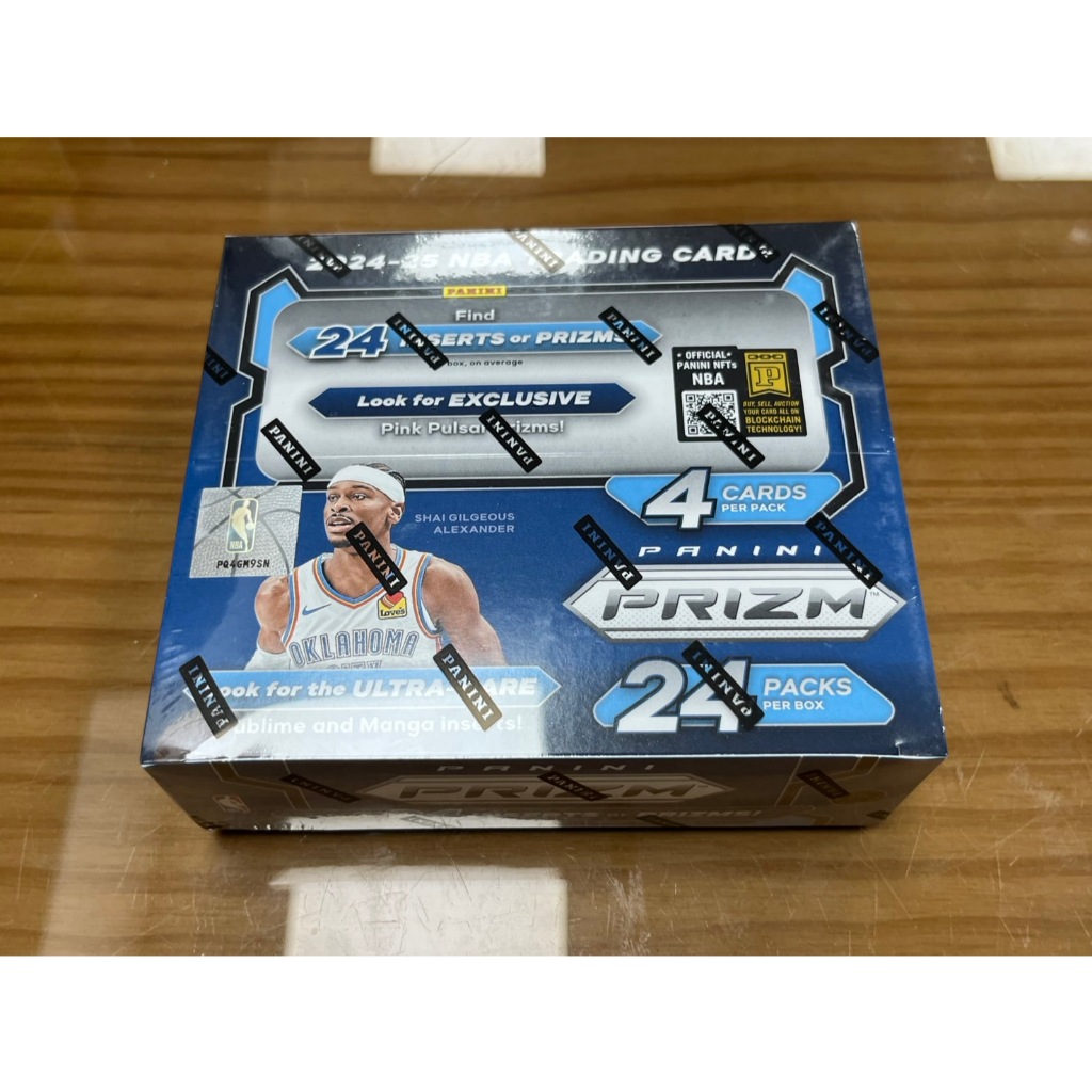 【雙子星】2024-25 NBA Panini Prizm Counter Display 櫃檯陳列盒 | 蝦皮購物