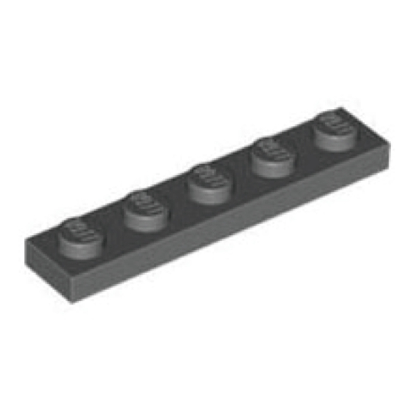 COOLPON｜這是樂高®LEGO®的正版零件 Plate 1x5 薄板 78329 6413109 深灰 | 蝦皮購物