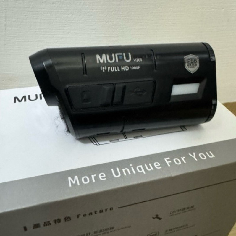MUFU V20S 行車記錄器 （二手）前後鏡頭 機車配件 攝影機 攝像頭 行車安全 安全帽攝影機 行車記錄儀 | 蝦皮購物