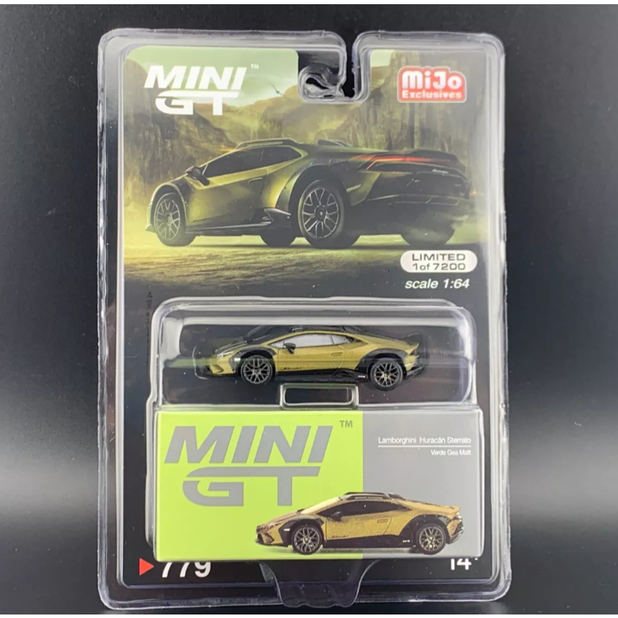 [玩三工作室]送膠盒 MINI GT 779 藍寶堅尼 Lamborghini Huracán Sterrato 吊卡版 | 蝦皮購物