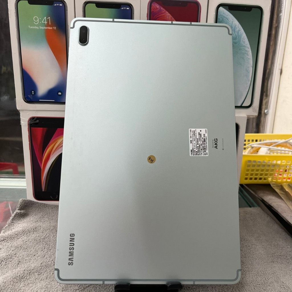 【三星平板】SAMSUNG Tab S7 FE 5G 64G 綠 12.4吋 三星 二手平板 A0503 | 蝦皮購物