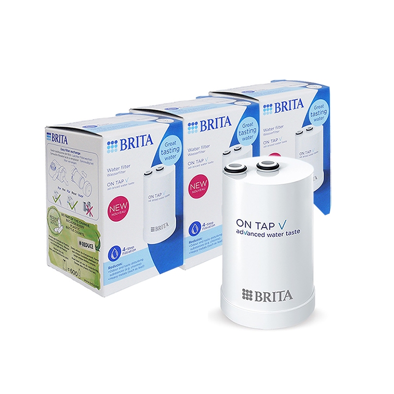 德國BRITA OnTap 4重微濾 龍頭式濾水器濾芯 (3入) | 蝦皮購物