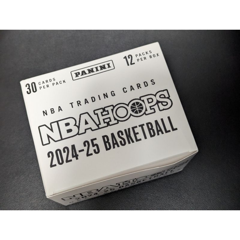 NBA 2024-25 NBA Panini Hoops Retail 籃球卡Fat Pack胖包盒 360張 現貨 | 蝦皮購物