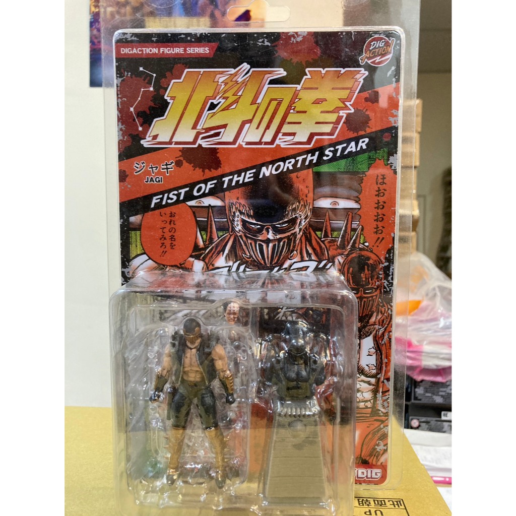 全新現貨 日本 M.I.C. DIGACTION 1/24 北斗之拳 北斗神拳 傑基 賈基 約8公分 3吋 可動完成品 | 蝦皮購物