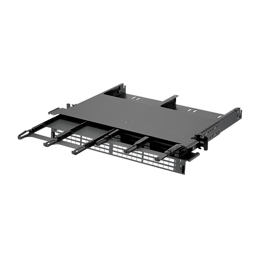 Panduit HDFlex Fiber Enclosure 1U 6 Ports, Black FLEX1U06 | 蝦皮購物