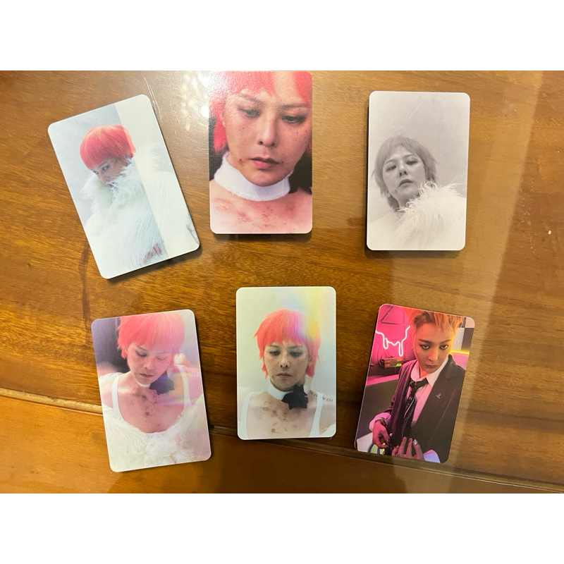 G-Dragon 3RD ALBUM專輯小卡 | 蝦皮購物