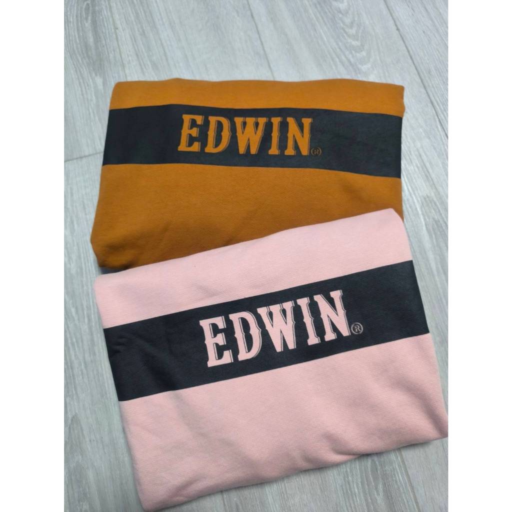 特價(代購) 正品EDWIN鑀德恩 男生 大學T 長袖 (毛巾布)--3L號 | 蝦皮購物