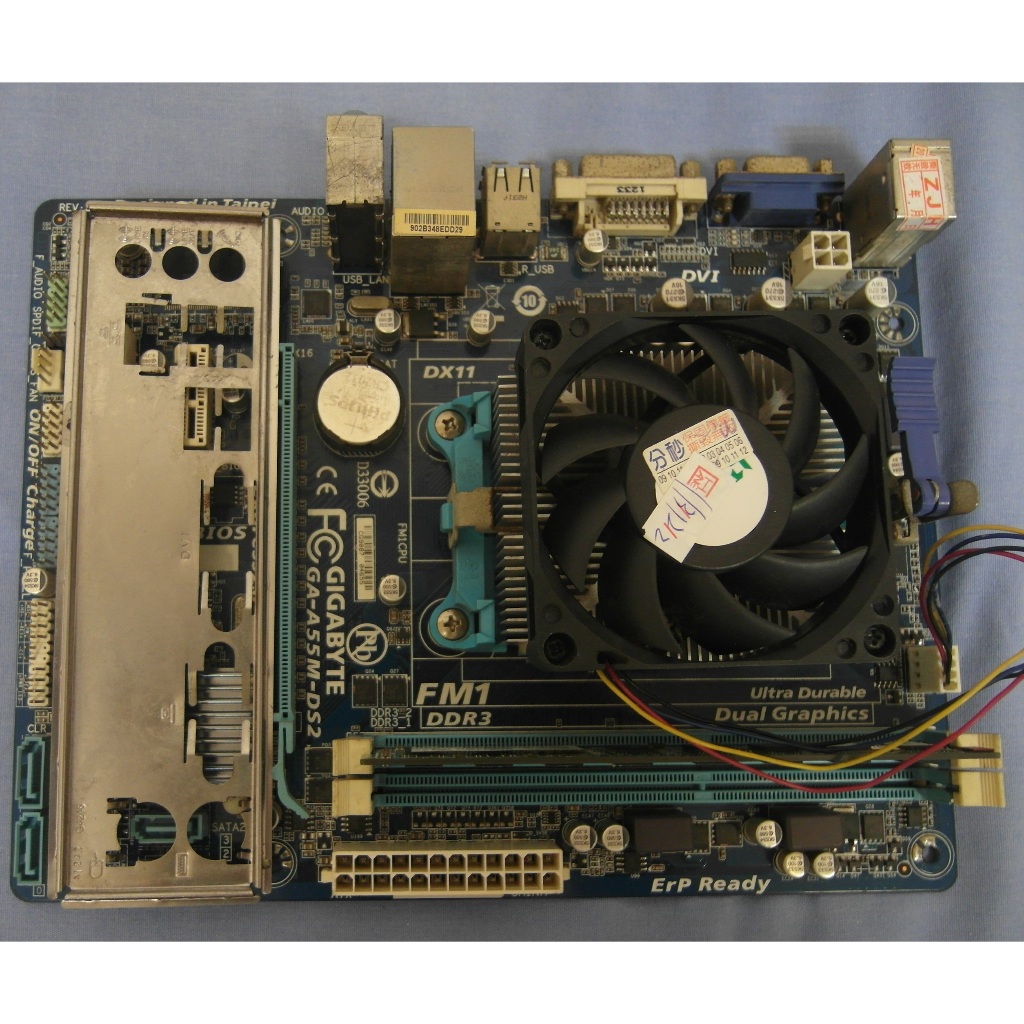 AMD X4-651 CPU + 主機板 + 顯示卡 +記憶體 | 蝦皮購物