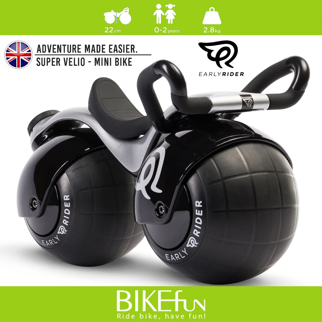 英國 Early Rider Super Velio 鋁鎂合金小滑步車 10-24M 週歲禮 > BIKEfun拜訪單車 | 蝦皮購物