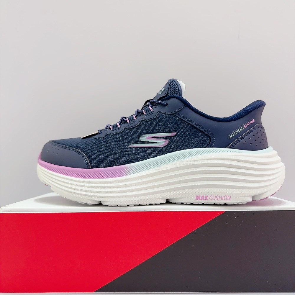 SKECHERS GO RUN MAX CUSHIONING ENDEAVOUR 女 慢跑鞋 129474WNVPR | 蝦皮購物