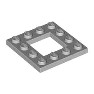 COOLPON｜這是樂高®LEGO®的正版零件 Plate 4x4 中空薄板 64799 4612621 淺灰 | 蝦皮購物