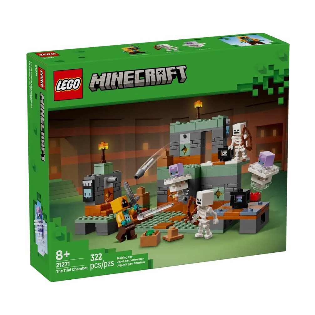 【小人物大世界】LEGO 21271 樂高 Minecraft 試煉密室 | 蝦皮購物
