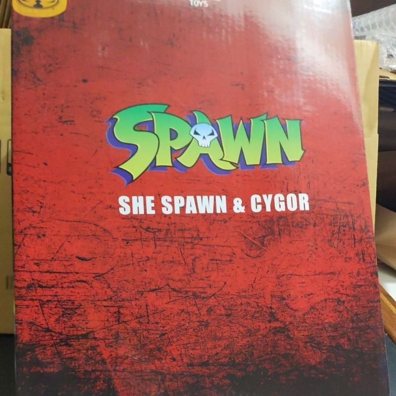 麥法蘭 閃靈悍將 SHE SPAWN & GYGOR 女閃靈 機械猩猩 2入 | 蝦皮購物