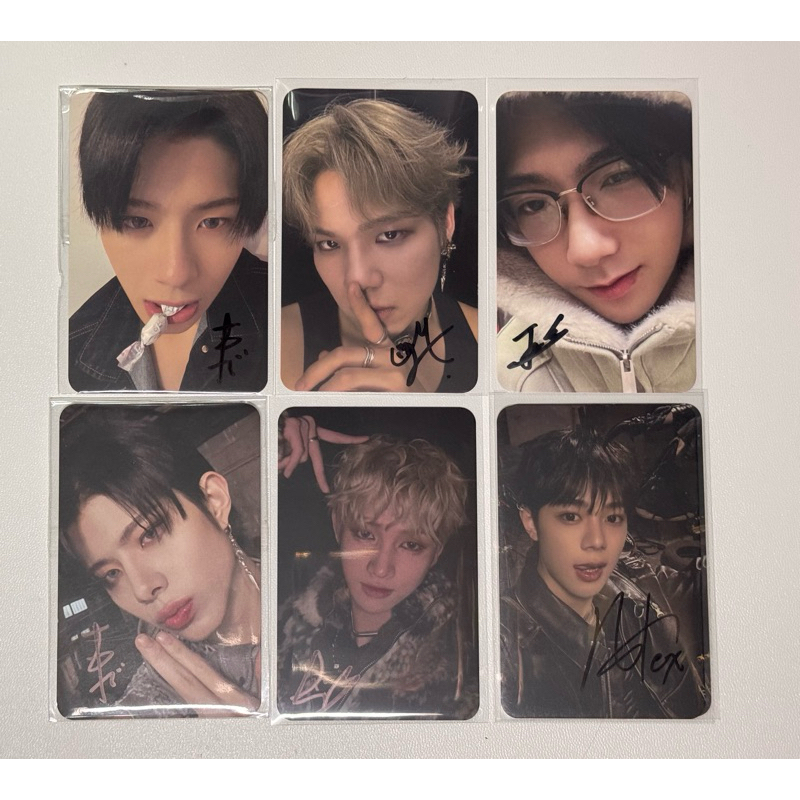 原子少年2 ARKis ARK 親筆簽名小卡 李東翰 李定 伍承慶 黃崇峻 Alex | 蝦皮購物