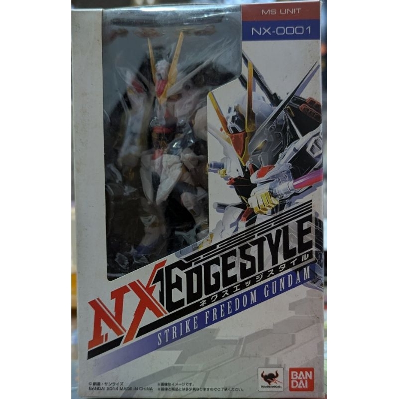 NX NXEDGE STYLE 攻擊自由鋼彈 + 光之翼 特典 | 蝦皮購物