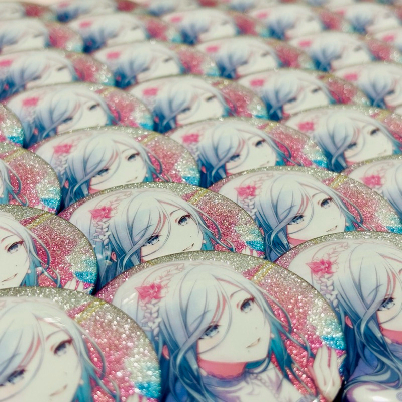 世界計畫 普羅 プロセカ 日野森雫 荷塘 荷花 拇指 三箱 細閃 徽章 ep epick 周邊 | 蝦皮購物