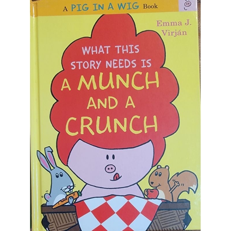 《A Pig in a wig book》系列_戴假髮的小豬系列｜英文精裝故事繪本 | 蝦皮購物