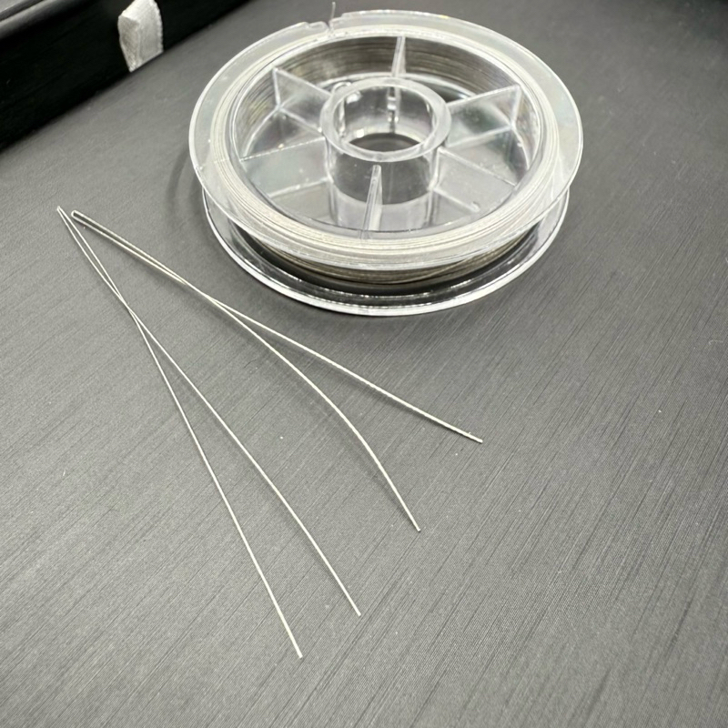 0.25鋼絲線 包膠鋼絲線 🌠三琳水晶🌠0.25鋼絲線 串珠引線 2mm3mm串珠專用線Diy材料 鋼絲線 引線 | 蝦皮購物