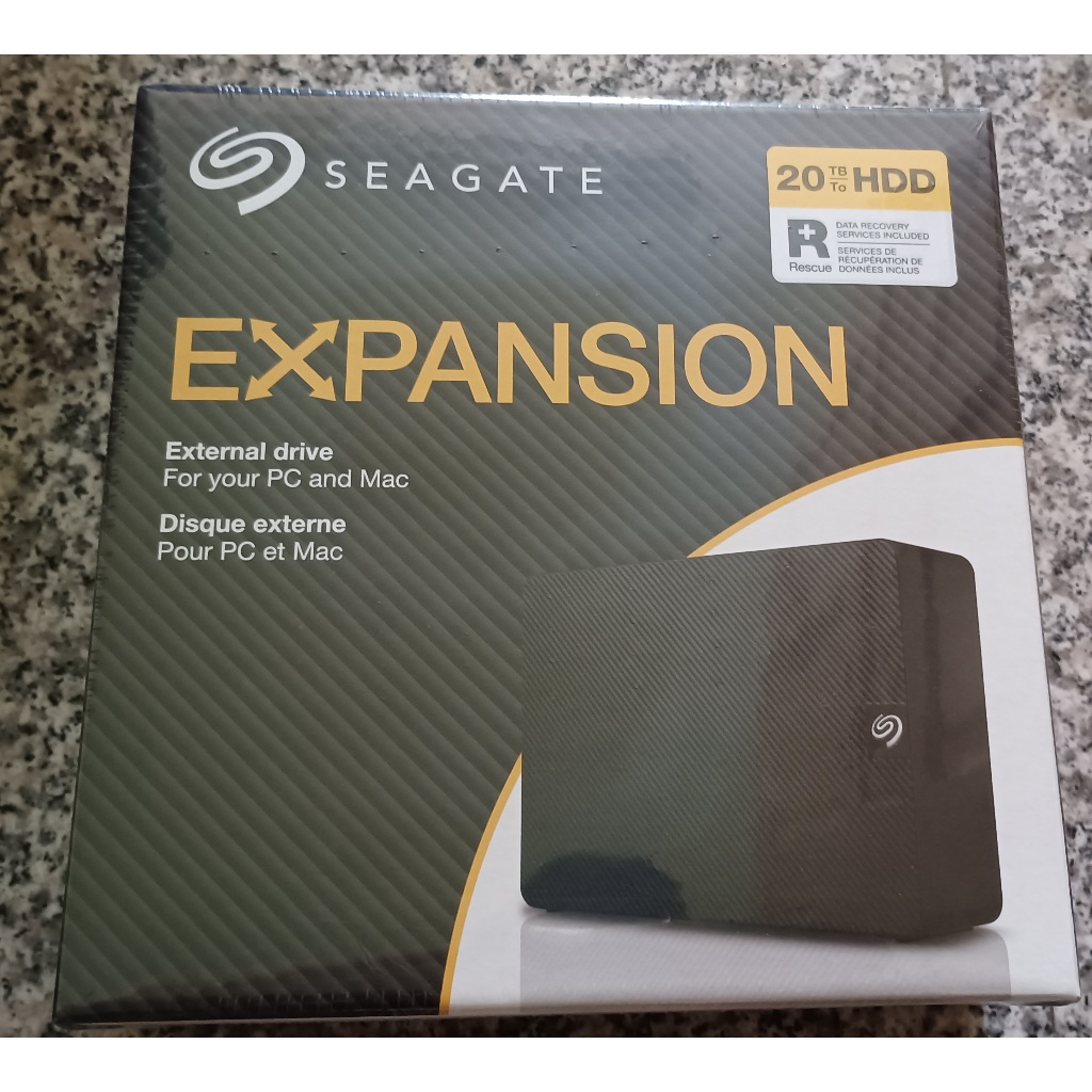 含發票 Seagate 新黑鑽 20TB 20T 3.5吋 外接硬碟 STKP20000400 | 蝦皮購物