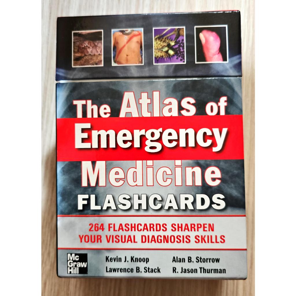 The Atlas of Emergency Medicine Flashcards (盒裝卡片) | 蝦皮購物