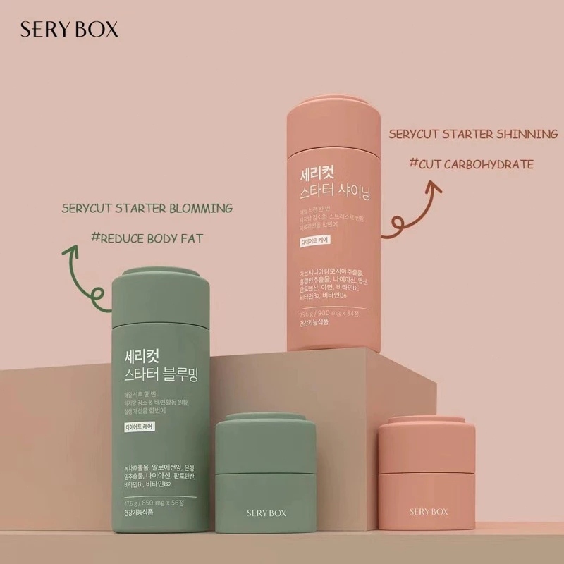 限量30組（預購/下週到貨 ️）SERYBOX SERYCUT粉綠組定制化/客製化 | 蝦皮購物