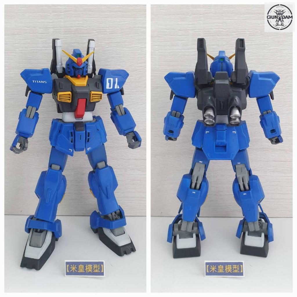 I56【米皇模型】全機上色 HG 1/144 MKII RX-178 Gundam Mk-II (Titans) | 蝦皮購物