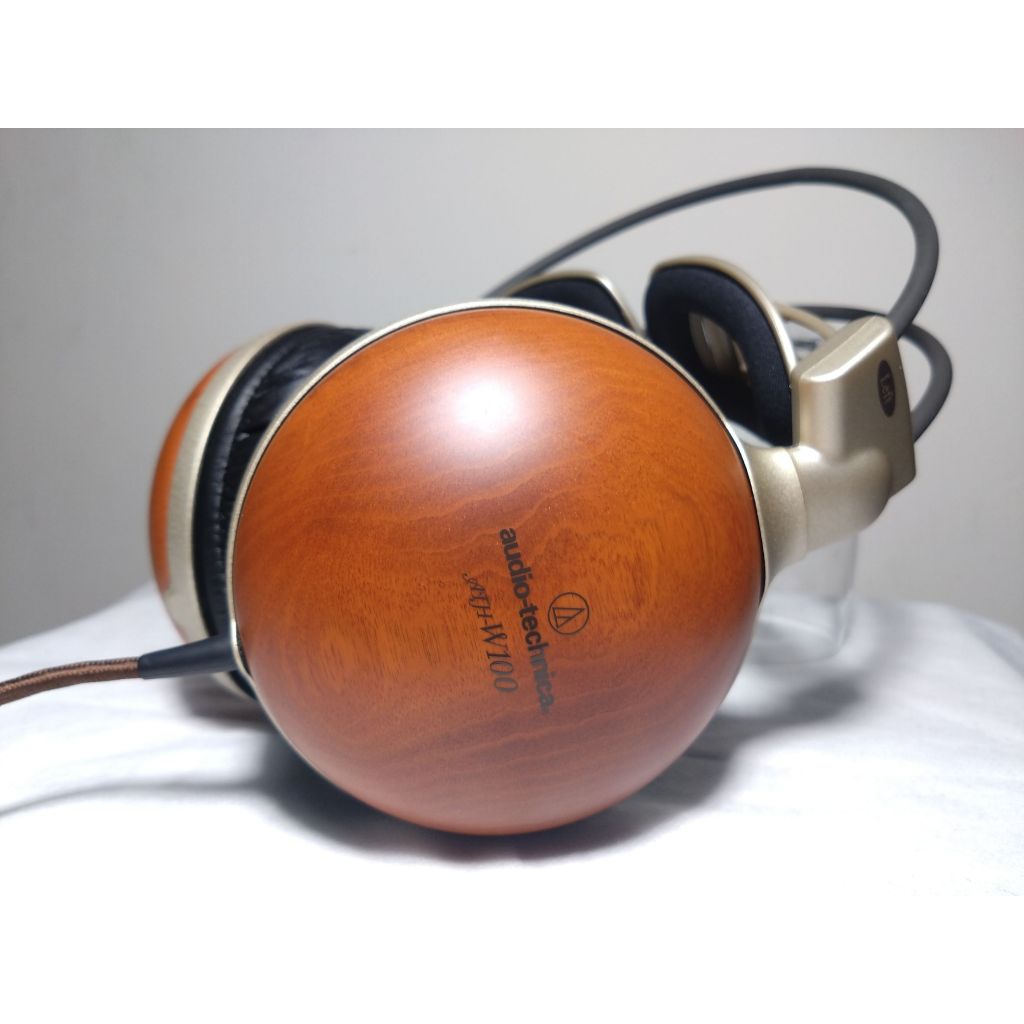 【中古銘機】鐵三角 audio-technica ATH-W100 第4世代 淺田櫻木殼 木紋美 樸實美聲 美品 | 蝦皮購物