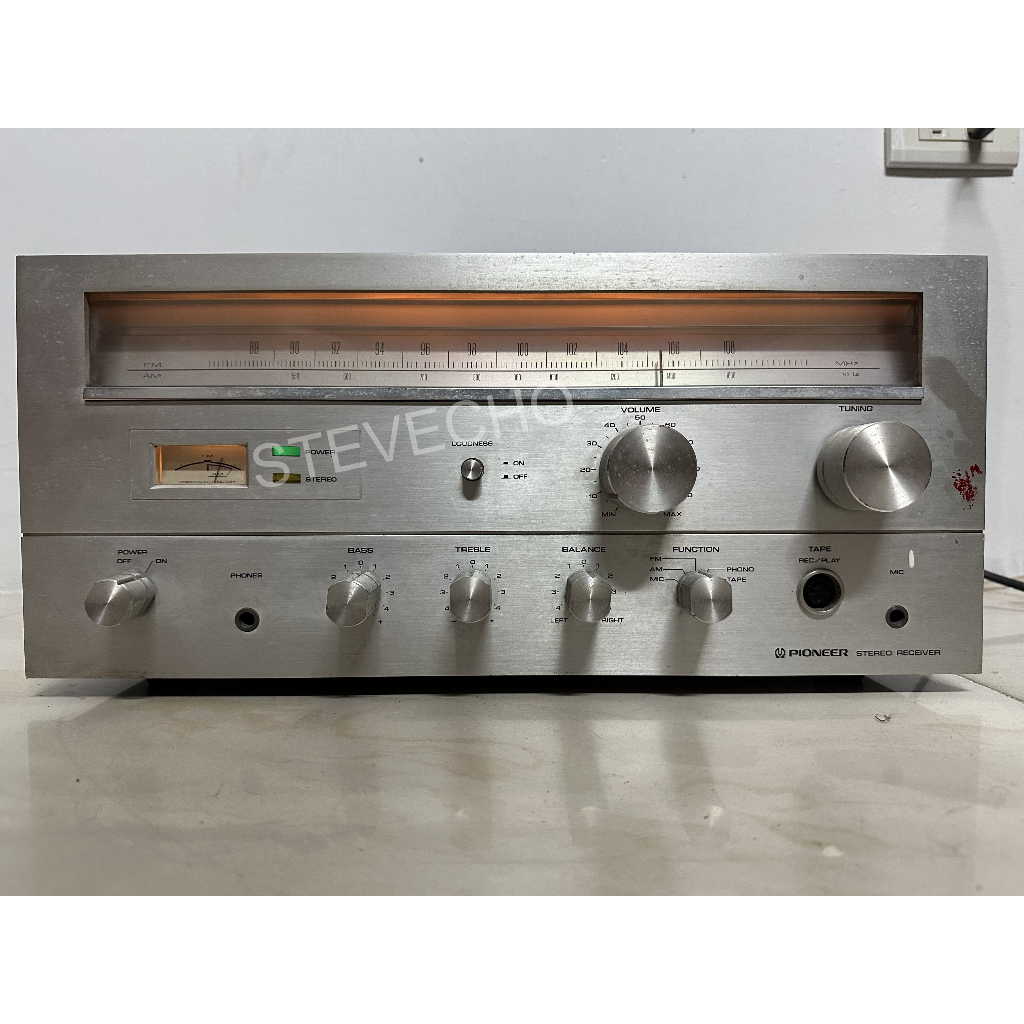 日本先鋒 PIONEER RONDO 2000 FM/ AM TUNER 古典收音機 指針式 可接黑膠/日本製造 高CP | 蝦皮購物