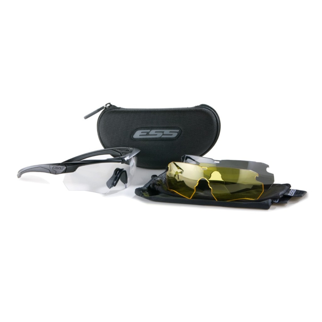 【現貨】美軍公發 ESS Crossbow 3LS 射擊眼鏡 護目鏡 APEL Z87+ 三色鏡片版 | 蝦皮購物