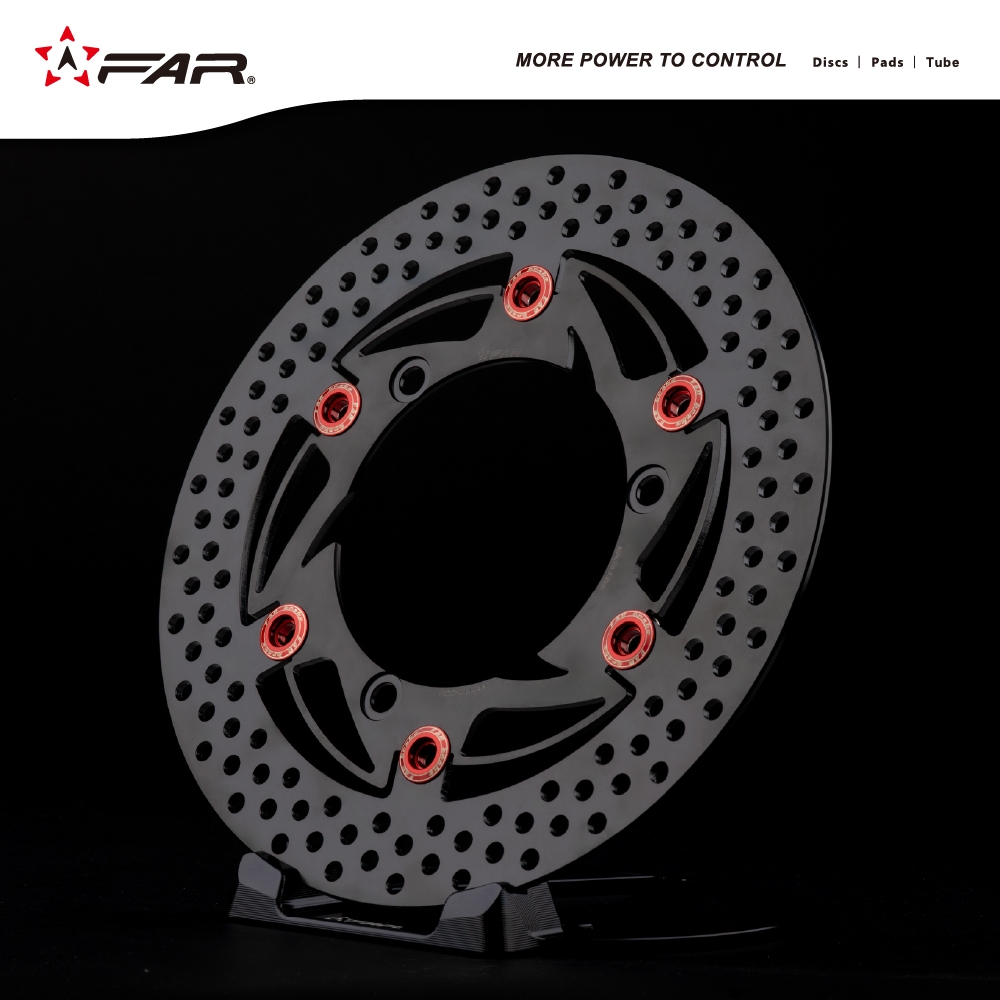 FAR｜SS-N 赤鬼鍍黑浮動碟盤267mm 適用 FORCE2.0 155 AUGUR155 | 蝦皮購物