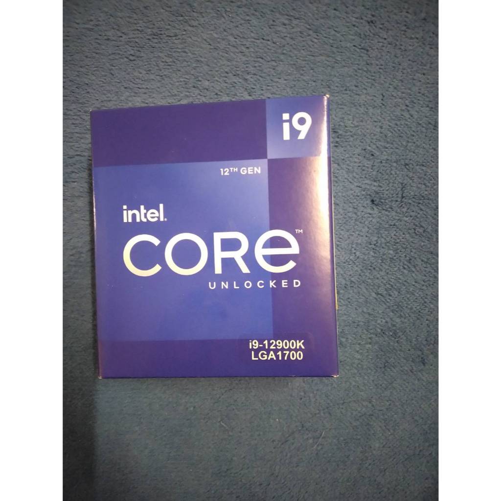 INTEL 全新盒裝 i9-12900K【16核/24緒】3.2G(↑5.2G)/30M/UHD770/125W處理器 | 蝦皮購物