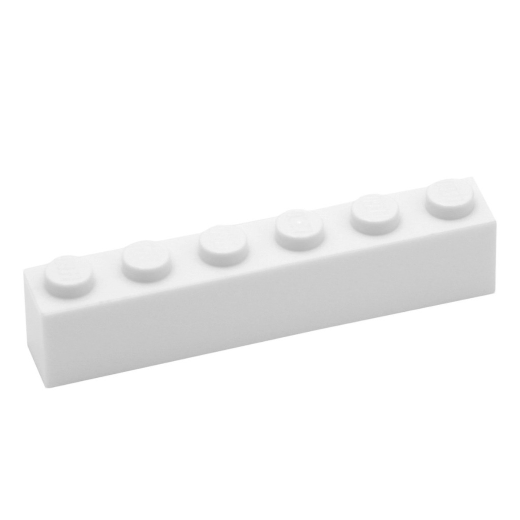 COOLPON｜這是樂高®LEGO®的正版零件 白色 Brick 1x6 3009 30611 300901 基礎磚 | 蝦皮購物