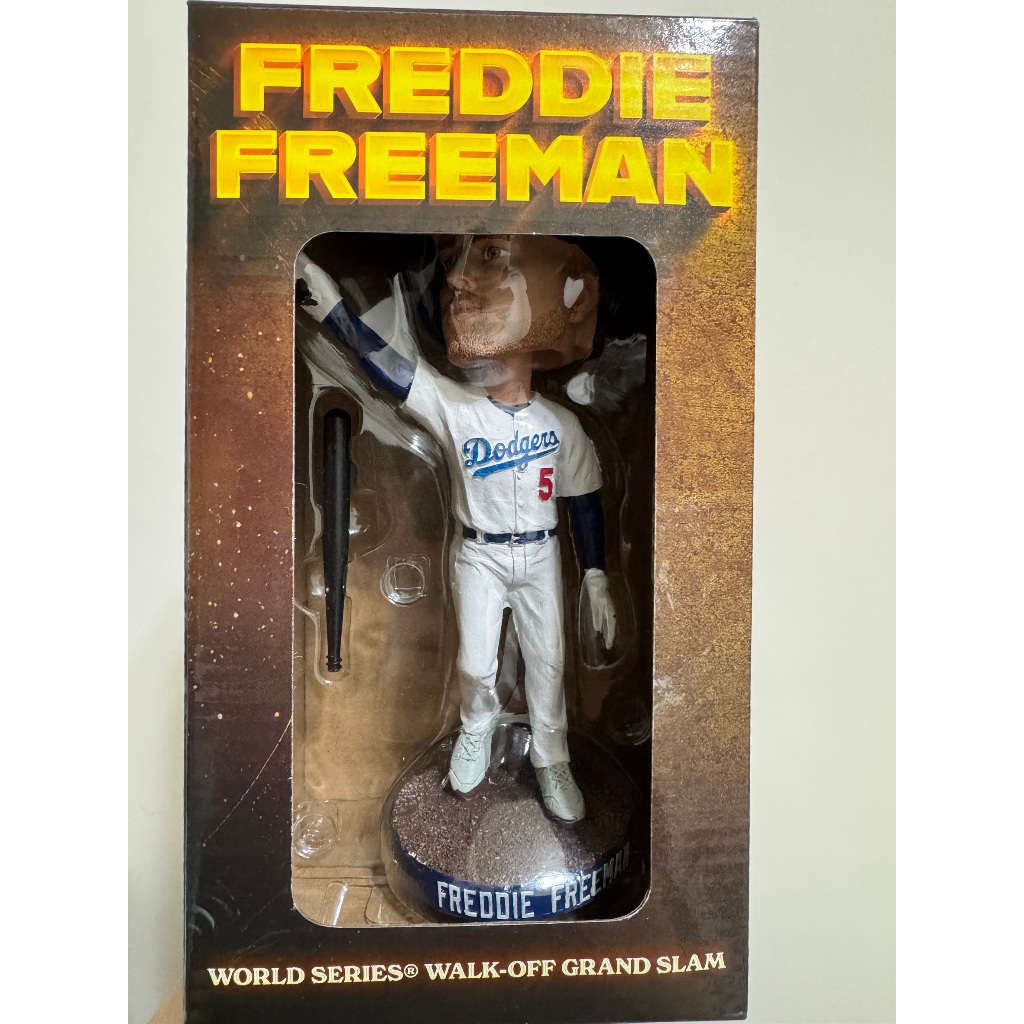 【現貨】Dodgers 道奇 Freddie Freeman 搖頭娃娃 2024世界大賽 2025/4/11入場紀念 | 蝦皮購物