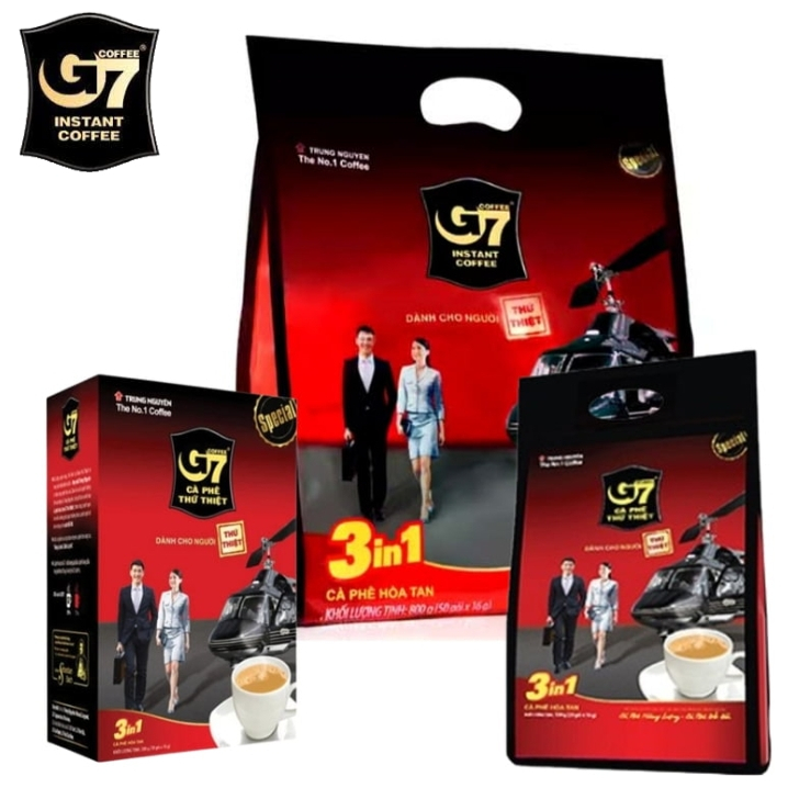 《番薯先生》現貨 越南 G7 咖啡 三合一 即溶咖啡 三合一 經典咖啡 3in1 coffee | 蝦皮購物