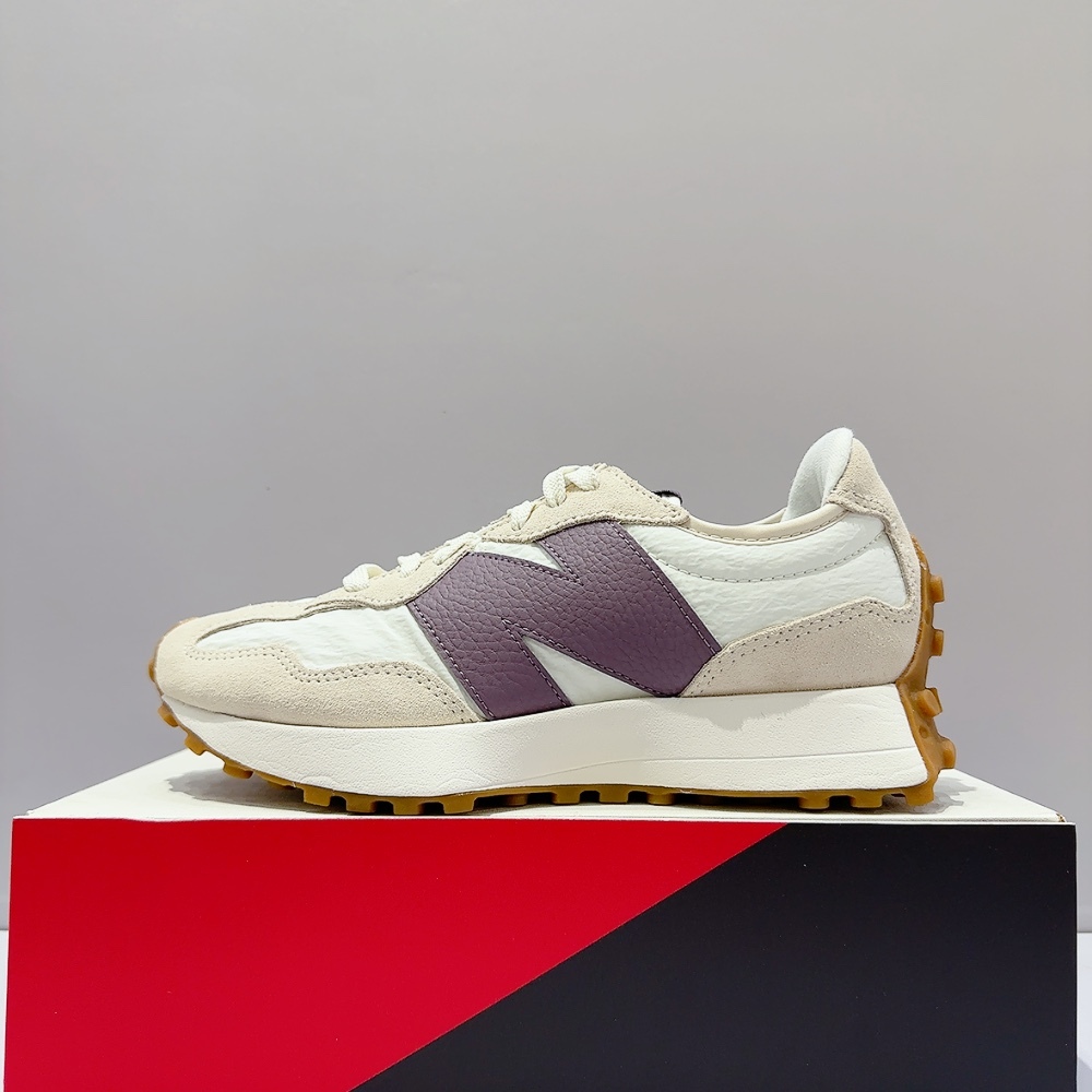 New Balance NB 327女生 紫色 B楦 麂皮 經典 復古 運動 休閒鞋 WS327FTC | 蝦皮購物